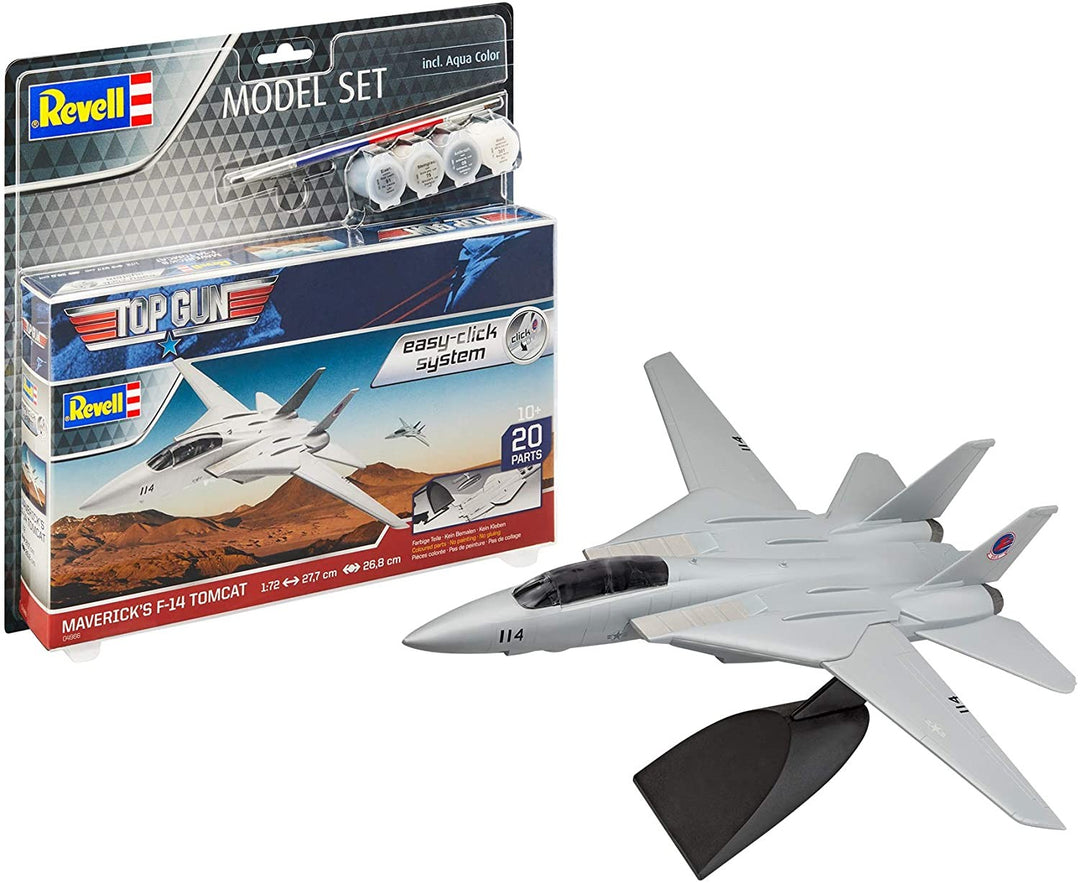 Model Set F-14 Tomcat "Top Gun" - Plastic Modelling Kit By Revell ...